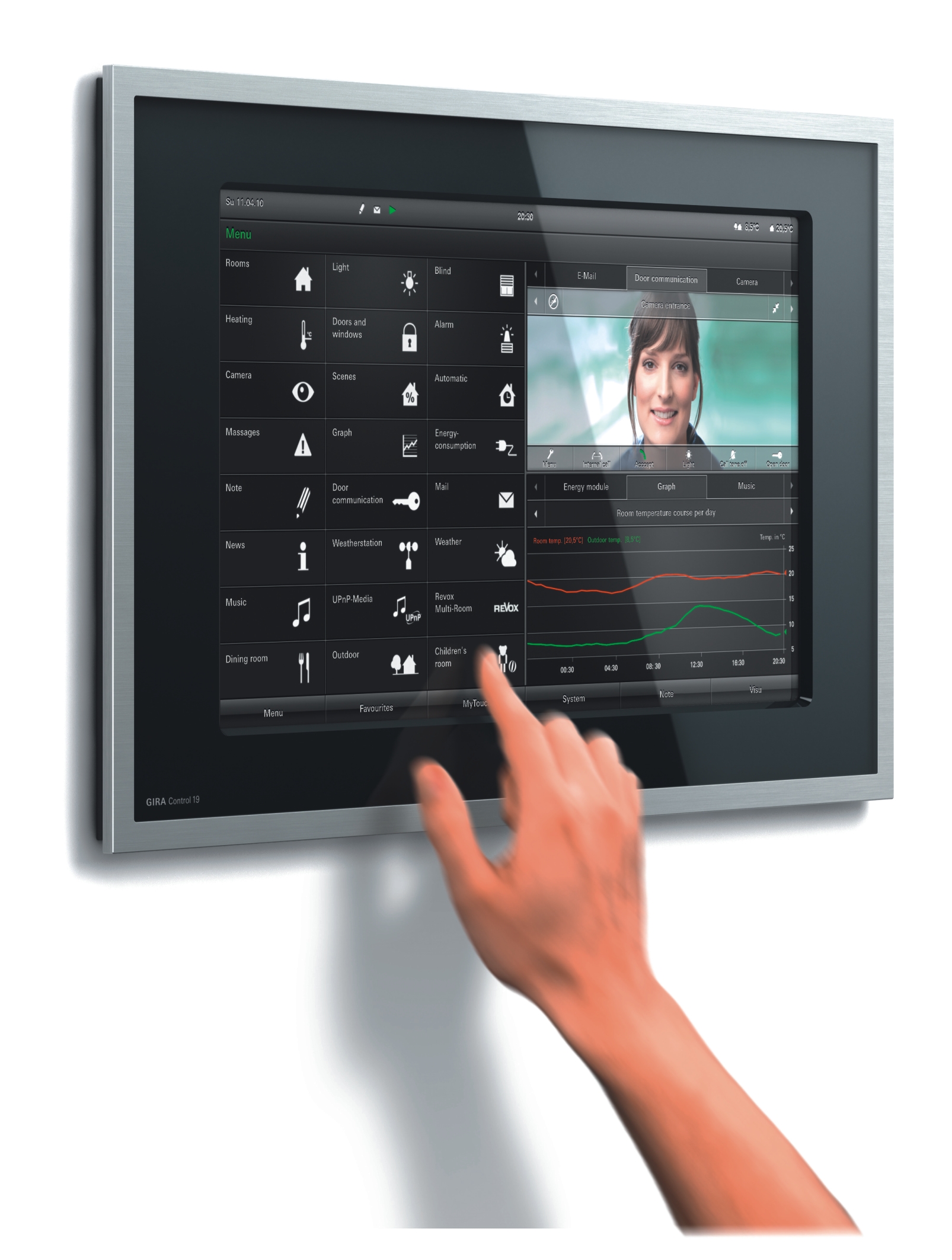 New Gira operating panels for building automation